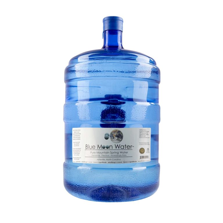 Blue Moon Spring Water 5 Gallon Plastic Bottle - Blue Moon Water